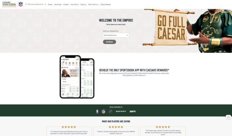 Caesars Sportsbook Review 2026 | Online Sports Betting